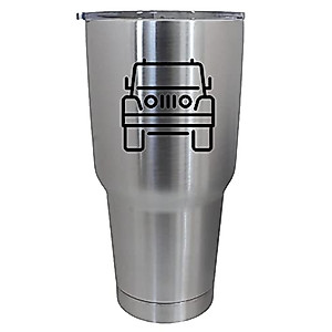 Epic Designs Cups drinkware tumbler sticker - Offroad truck 4x4 - cute love dream sticker decal