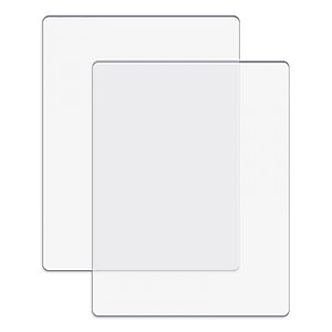 BAOFALI 2 Pcs/1 Pair Standard Cutting Pads for Die Cutting Machine；Clear Polycarbonate Plastic Cutting Plates,Cutting Pads Die Cutting Plates 8 3/4" x 6 1/8" x 1/8 "(22.5 x 15.5 x 0.3 cm)