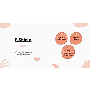 P-Shield Towlie. Baby Pee Shield Protector. Pee Pee Cone. Pee Protector. Burp Cloth. Nursing Drape. Perfect Baby Shower Gift