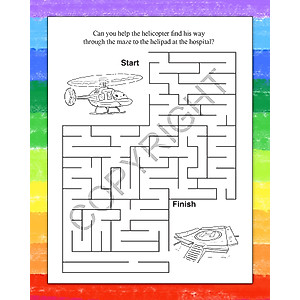 ZOCO - Aviation Adventures and Flying - Educational Coloring Books (25 Bulk Pack, Without Crayons) - Airplanes, Pilots, Airlines Handout - Games, Puzzles, Fun Activities for Kids