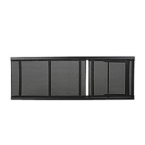 Christopher Knight Home Vivian Outdoor Aluminum Chaise Lounge with Mesh Seating (Set of 2), Black