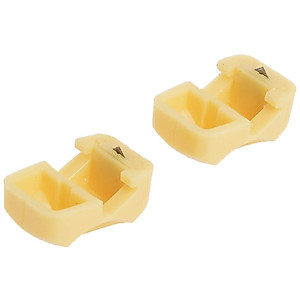 Westcott Paper Trimmer Titanium Bonded Replacement Cutting Blades for use with Trimmers 13782 and 13779, Pack of 2 (13780),Yellow