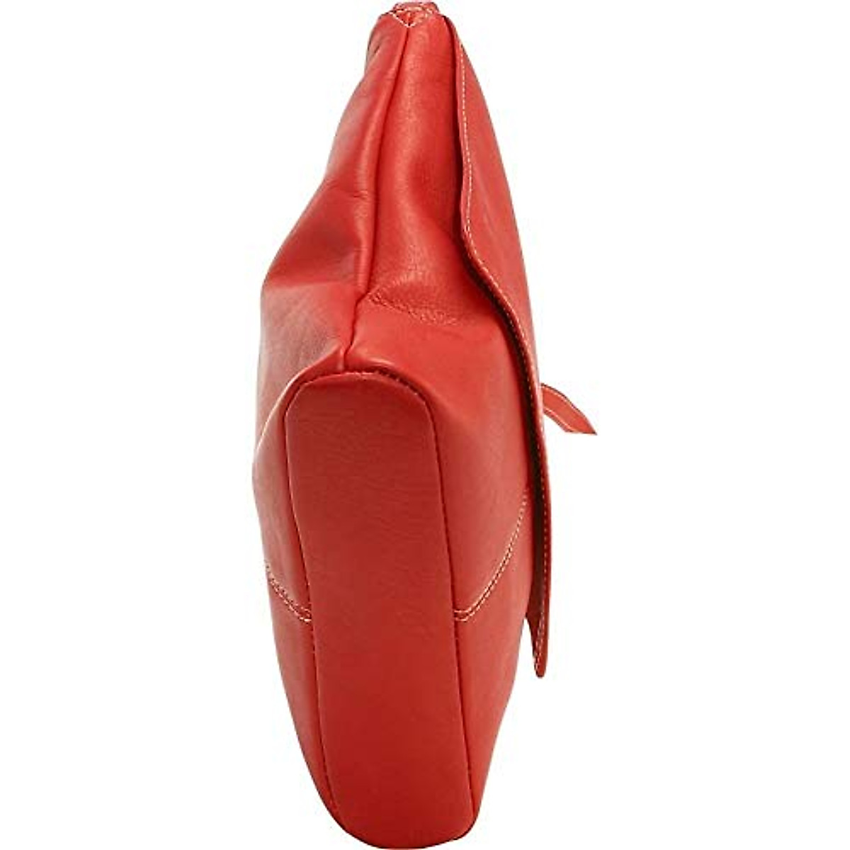 Le Donne Simple Flap Over Crossbody Bag, Tan