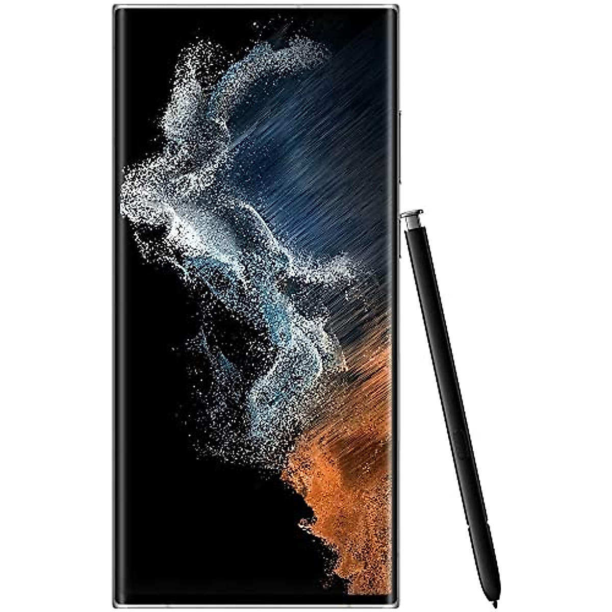 Samsung Galaxy S22 Ultra Smartphone, Factory Unlocked Android Cell Phone, 512GB, 8K Camera & Video, Brightest Display, S Pen, Long Battery Life, Fast 4nm Processor, US Version, Phantom White (Renewed)