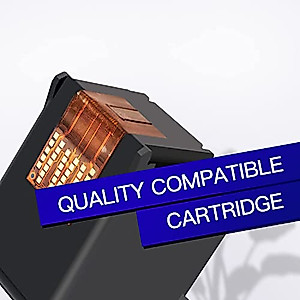 GPC Image Remanufactured Ink Cartridge Replacement for HP 21XL C9351AN to use with FAX 3180 1250 deskjet f380 D1520 D2430 F335 F1530 D1520 F300 F1455 D2430 PSC 1401 1410 1417 Printer Tray(2 Black)