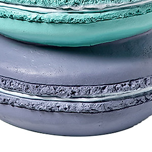 Miokycl Simulated Food Stool Soft Retro Fun Ingenious Decorative Low Food Shoe Changing Stool for Home (Sweetheart Cookie)