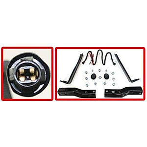 Evan Fischer Step Bumper Compatible with 1993-2011 Ford Ranger Assembly Powdercoated Black Steel Hitch Style Fleetside