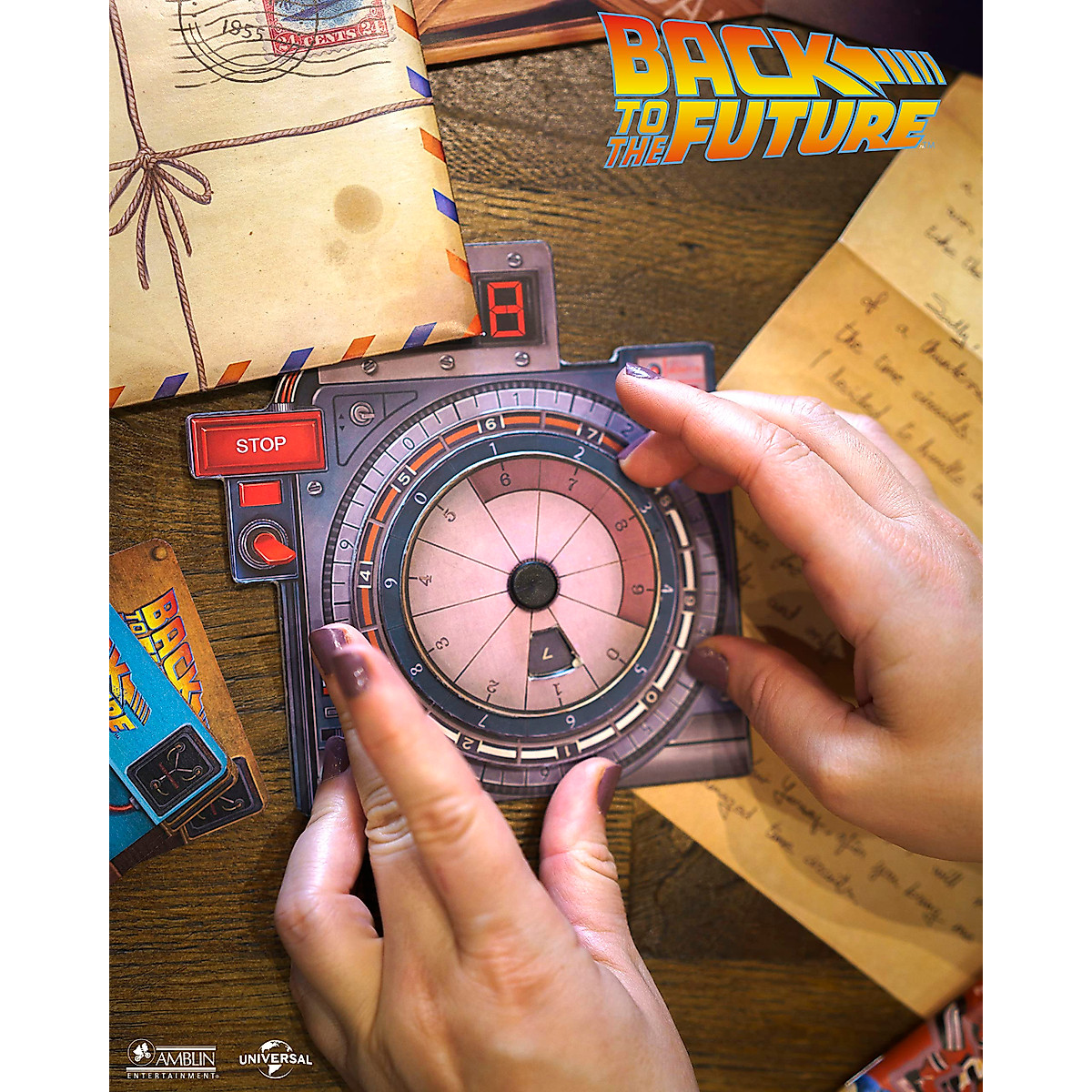 Doctor Collector Back to The Future A Letter from The Past-Escape Adventure Game, Multicolor, DCBTTF07