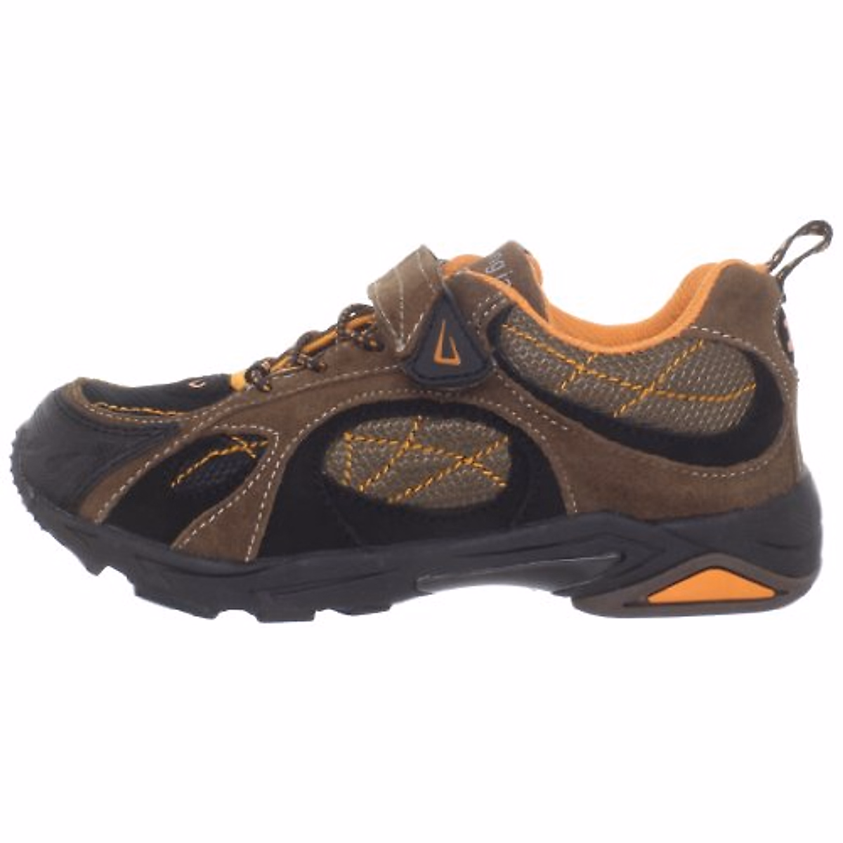 Jumping Jacks Trail Seeker Hiking Shoe (Toddler/Little Kid),Tan/Black/Grey/Orange,35 EU (3 W US Little Kid)