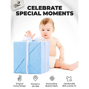 Tuxedo Baby Bodysuit with Bowtie Newborn Boy Printed Tux Suit and Tie Outfits 12M (6-12M) Black