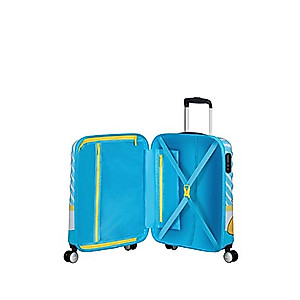 American Tourister Unisex Adult Spinner S (55 cm-36 L), Multicolour (Donald Blue Kiss)
