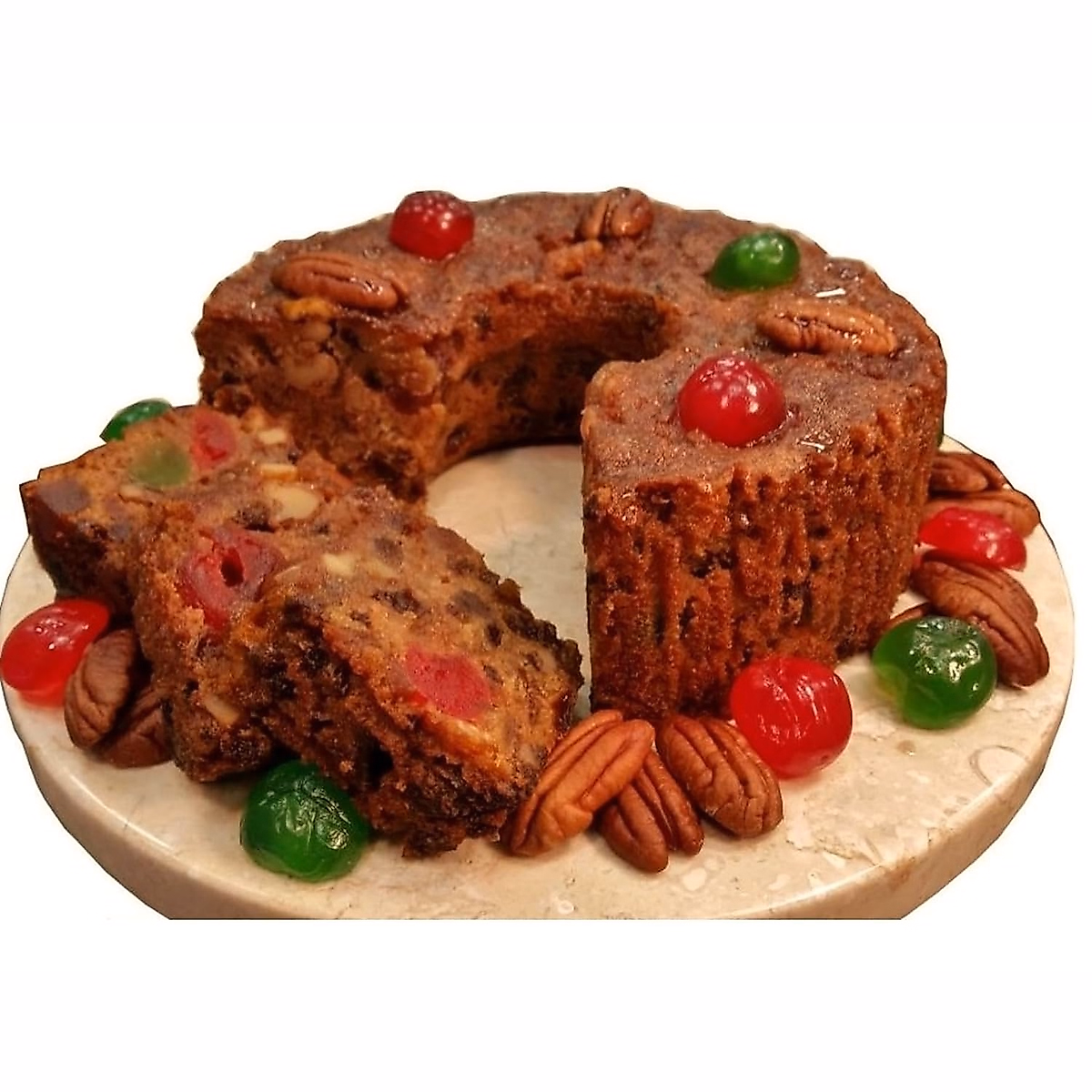 Assumption Abbey Fruit Cake in Traditional Tin, 2 lbs