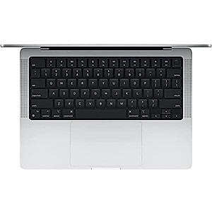 2021 Apple MacBook Pro with Apple M1 Pro Chip (14-inch, 16GB RAM, 1TB SSD Storage) Silver (Renewed)