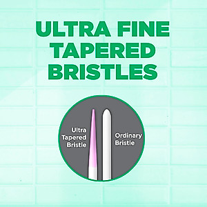 GUM Technique Deep Clean Sensitive Toothbrush, Compact Head & Ultra Soft Tapered Bristles for Adults with Sensitive, 1ct (12pk)