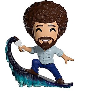 Youtooz Bob Ross Happy Accidents Action Figure, Bob Ross Figure 5" Vinyl Figure Bob Ross Collection