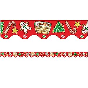 Teacher Created Resources Christmas Border Trim, Multi Color (4157)