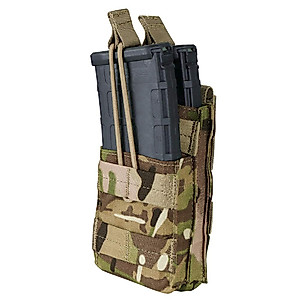 Single Stacker M4 Magazine Pouch (Hold 2 Mags) Color: Multi-Cam