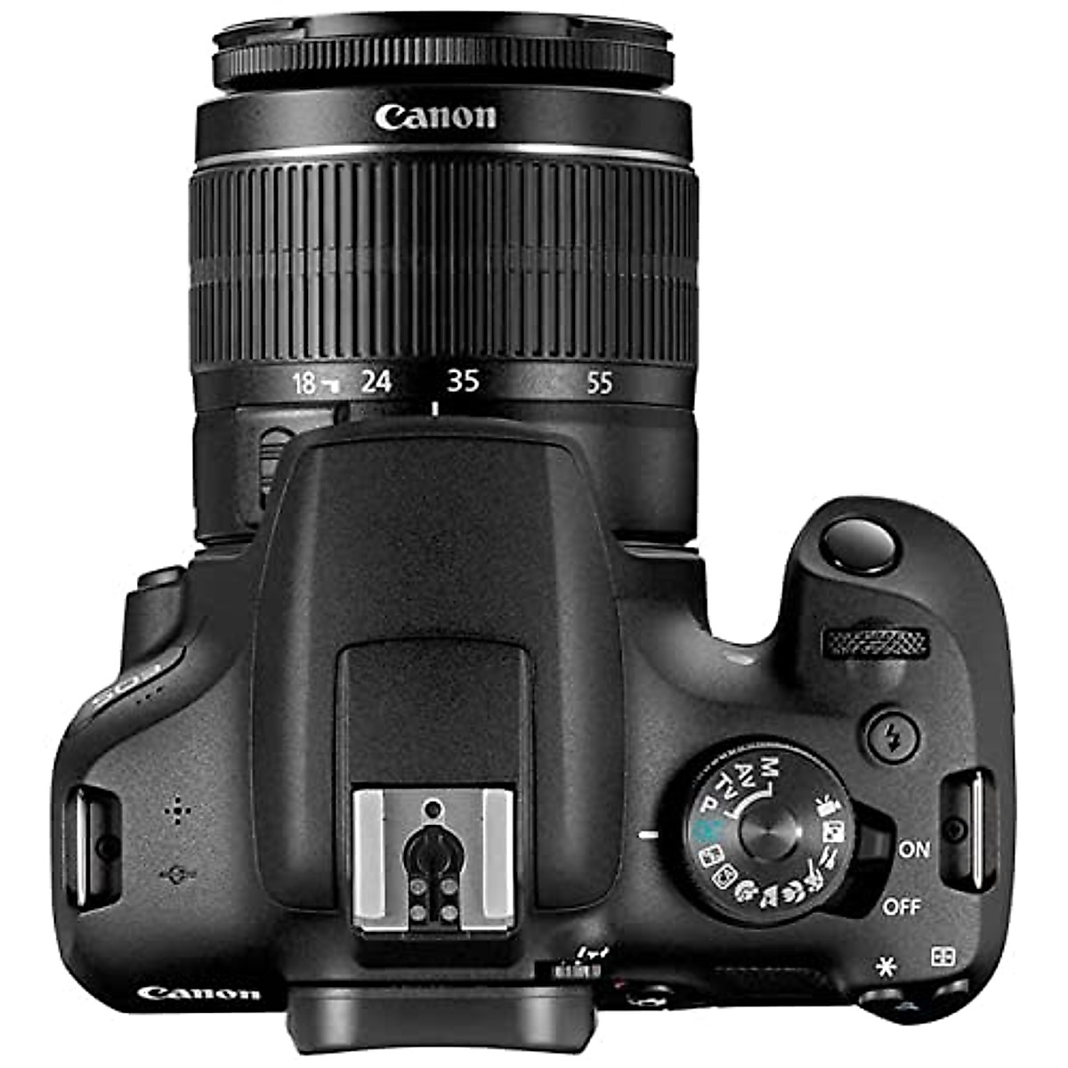 Camera Bundle for Canon EOS 2000D / Rebel T7 DSLR Camera with EF-S 18-55mm f/3.5-5.6 is II Lens and Accessories Kit (64GB, Hand Grip Tripod, Flash, and More) (Renewed)