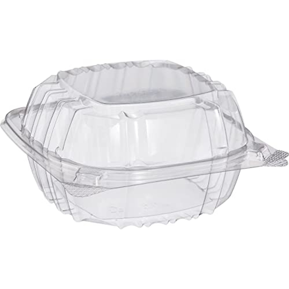 DART C57PST1 - 6" Clear Seal Hinged-Lid Plastic Containers, Clear, 500/Carton