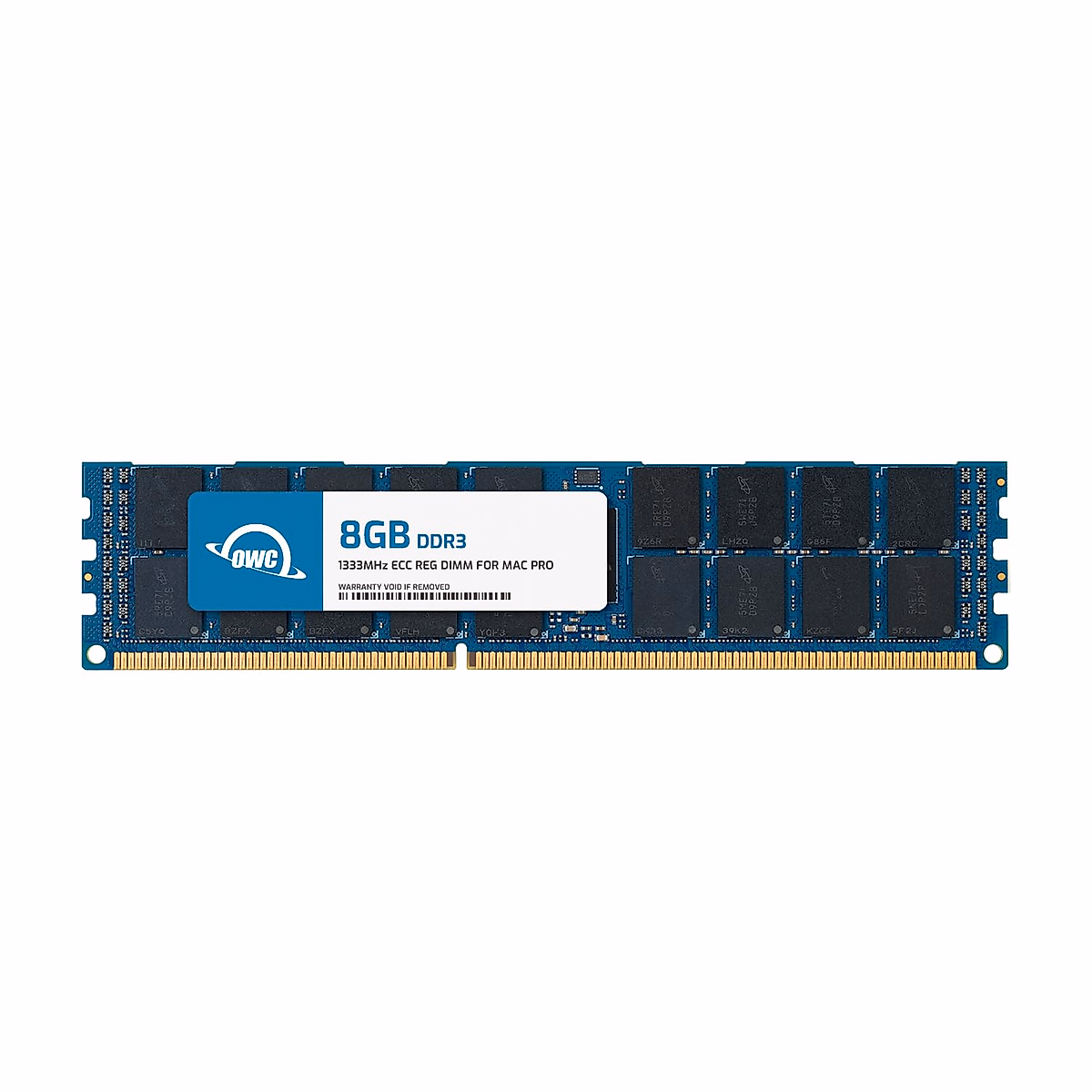 OWC 8GB DDR3 ECC Registered PC3-10600 1333MHz CL9 SDRAM Memory RAM Upgrade Module Compatible with 2009 2010 2012 Mac Pro Nehalem & Westmere Models (OWC1333D3MPE8GB)