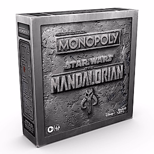 Monopoly: Star Wars The Mandalorian Edition Board Game, Protect The Child (Baby Yoda) from Imperial Enemies