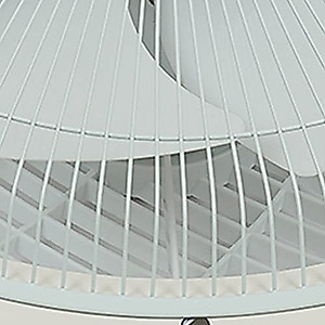 HAPPCUCOE Modern Ceiling Chandelier Flush Mount Ceiling Fan Light Dimmable LED Remote Control Chandelier White Bedroom Living Room Office 110V New