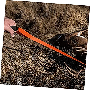 Toddmomy 2pcs Heavy Duty Strap Deer Drag Rope Deer cart Deer Daily use Strap Sturdy Deer Carrier Heavy Bow and Antlers Mop Cloth Multicolor Supplies Tow line Nylon