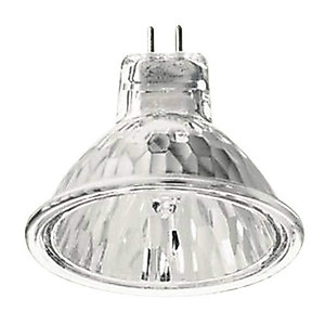 Philips Halogen Light Bulbs / Landscape Indoor or Outdoor Flood / Dimmable 50w Mr16 12v 2 Pin 36 Angle Gu5.3 Base (Pack of 5)