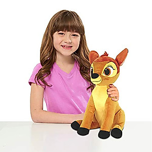 Disney Classic 13-inch Large Plush Stuffed Animal, Bambi, Deer, Super Soft Plush