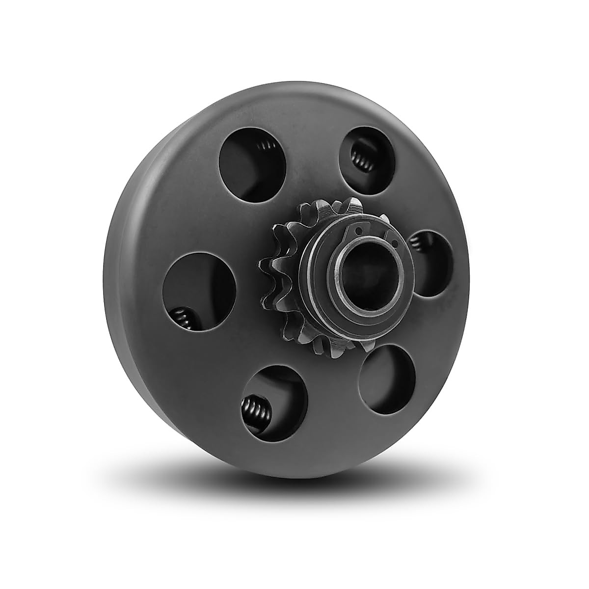 Kekadmai Mini Bike Clutch 5/8'' Bore 12 Tooth for #35 Chain, Centrifugal Clutch 12T for Go Kart/Minibike Engine Up To 8 HP (5/8" Bore 12 Tooth)