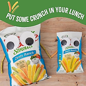 Sensible Portions Garden Veggie Straws Zesty Ranch, 7 Oz