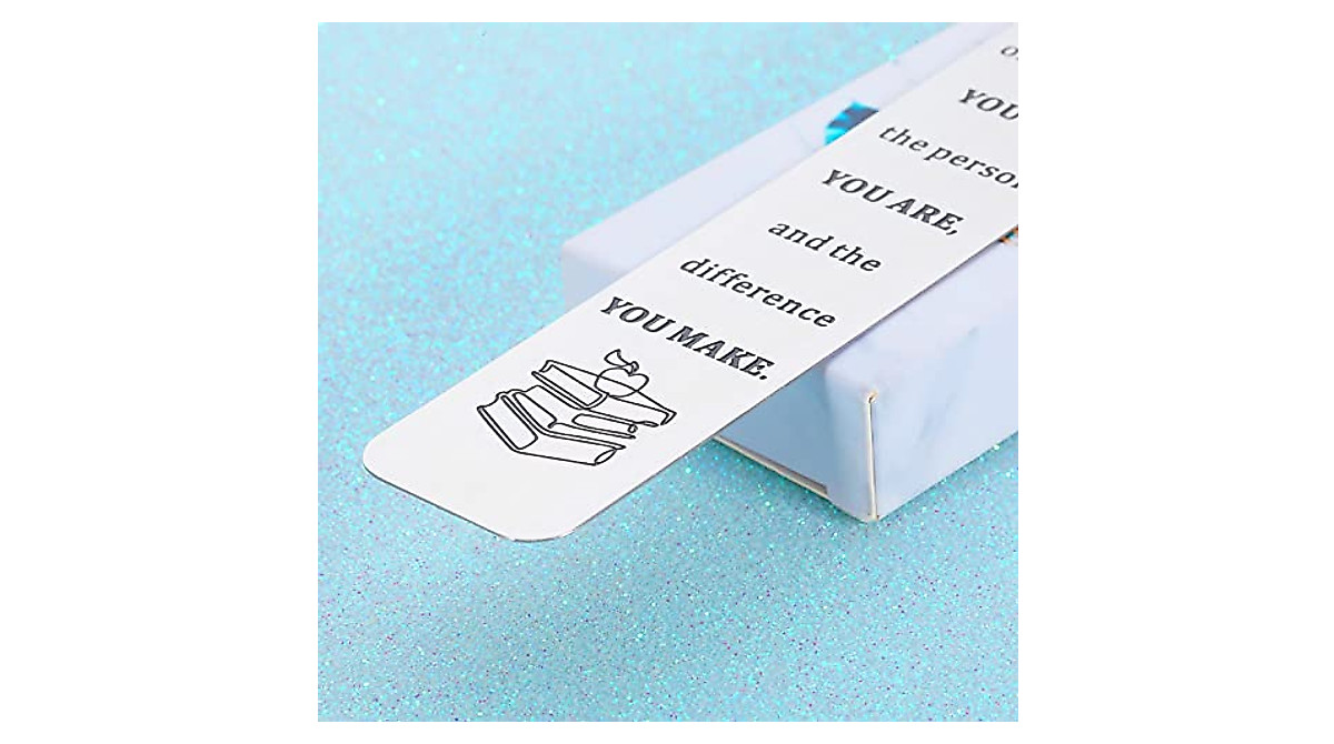 Teacher Appreciation Bookmark Gifts for Women & Men