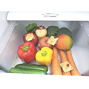 2 Gram (30 Pack) Produce Saver Ethylene Gas Absorber – Produce Freshness Packets Produce Saver to Extend Freshness of Vegetables, Flowers, Fruits, Banana, kiwi, apple, tomato, avocado