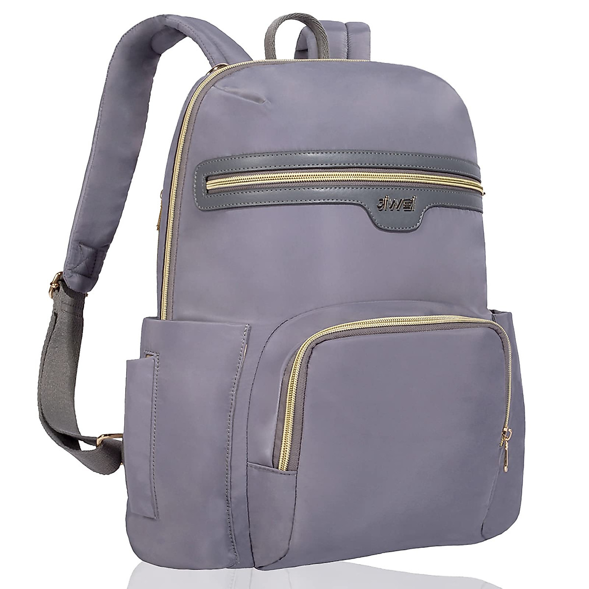 ZWFLAU Diaper Bag Backpack, Diaper Bags,Diaper Bag Tote for Mom Dad,Multifunction Waterproof Travel Diaper Back Pack for Daily Camping Picnic (Grey)