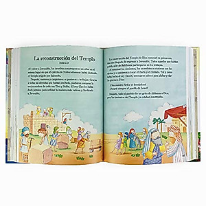 365 Historias de la Biblia y Oraciones / 365 Bible and Prayers Padded Treasury Guilded (Spanish Language), Ages 3-8 (en español) (Little Sunbeams) (Spanish Edition)