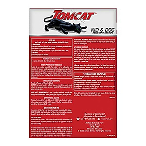 Tomcat Mouse Killer Child & Dog Resistant, Refillable Station for Indoor and Outdoor, 1 Station and 4 Poison Block Refills