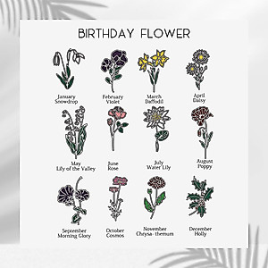 Custom Name Birth Flower Stethoscope Tag Nurse Gift Stethoscope ID Tag Doctor Gift Personalized Stethoscope Charm Nurse Appreciation Gift Stethoscope Ring with Birthstone