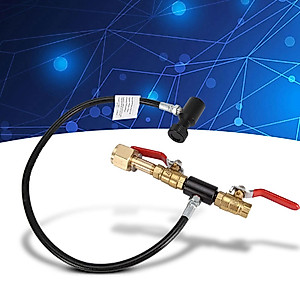 CO2 Cylinder Refill Station Filling Charging Adapter Tool Bottle CO2 Accessories for Soda Maker Home Machine(24 inch-G1/2),soda water parts