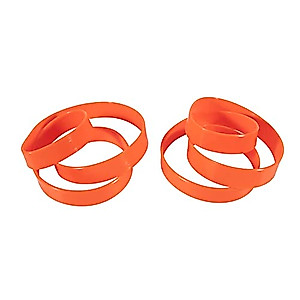 2 Pack Urethane Band Saw Tires, 905145 Band Saw Tires Replace for 14" Delta 905145 Craftsman 3AD92501 Band Saw Including Jet Grizzly, & Powermatic —No Adhesive Needed