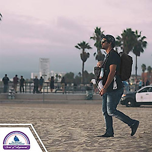 Mission Critical S.01 Action Daypack Zip, Baby Gear for Dads, Backpack Baby Bag (Black)