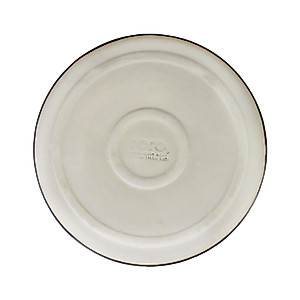 roro Ceramic Stoneware Hand-Molded Glossy Black 8 inch large Salad or Pasta Bowl | Pet Friendly