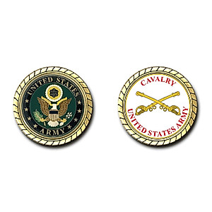 US Army Cavalry Challenge Coin