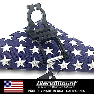 BlendMount Radar Detector Mirror Mount BMG-2001R, Compatible with EZ Magnet Mount for Escort MAX 4, MAX 3, MAX 360 MKII, MAX 360C MKII, MAXcam360c, MAX 360c, Redline 360c