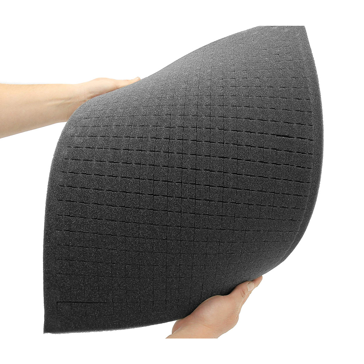 CASEMATIX 3 Pack Gun Case Foam Customizable Insert with Three Pluck Foam Sheets for Gun Cases, Foam Padding, Packing Foam, Tool Foam, Kaizen Foam - 20" x 13.75" x 1.75" Each