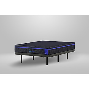 iDealBed S4 Nebula Luxury Hybrid Mattress + 3i Custom Adjustable Bed Sleep System, Comfort, Cooling & Support, Advanced Silent Operation, Wireless (Nebula Medium Soft, Twin XL)