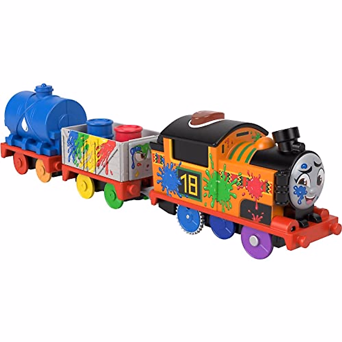 Thomas & Friends Motorized Toy Train Talking Nia Battery-Powered Engine with Character Phrases & Sounds for Ages 3+ Years