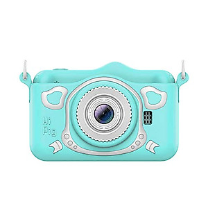 Niaviben Small Digital Camera for Kids Multi-Functions Digital Camera Toy 720p Hd Dual Lens 2.8-inch Screen Camera Gifts for Childrens Blue