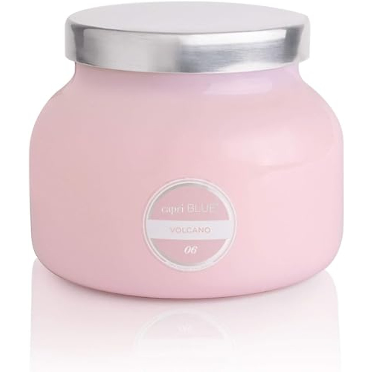 Capri Blue Volcano Scented Candles - Luxury Glass Jar Candles for Home Scented with Tropical Fruit & Sugared Citrus - Soy Wax Blend - Capri Blue Volcano - Bubblegum Color (19 oz)