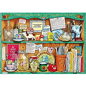 Ravensburger The Cook's Cabinet 1000 Piece Jigsaw Puzzles for Adults & Kids Age 12 Years Up