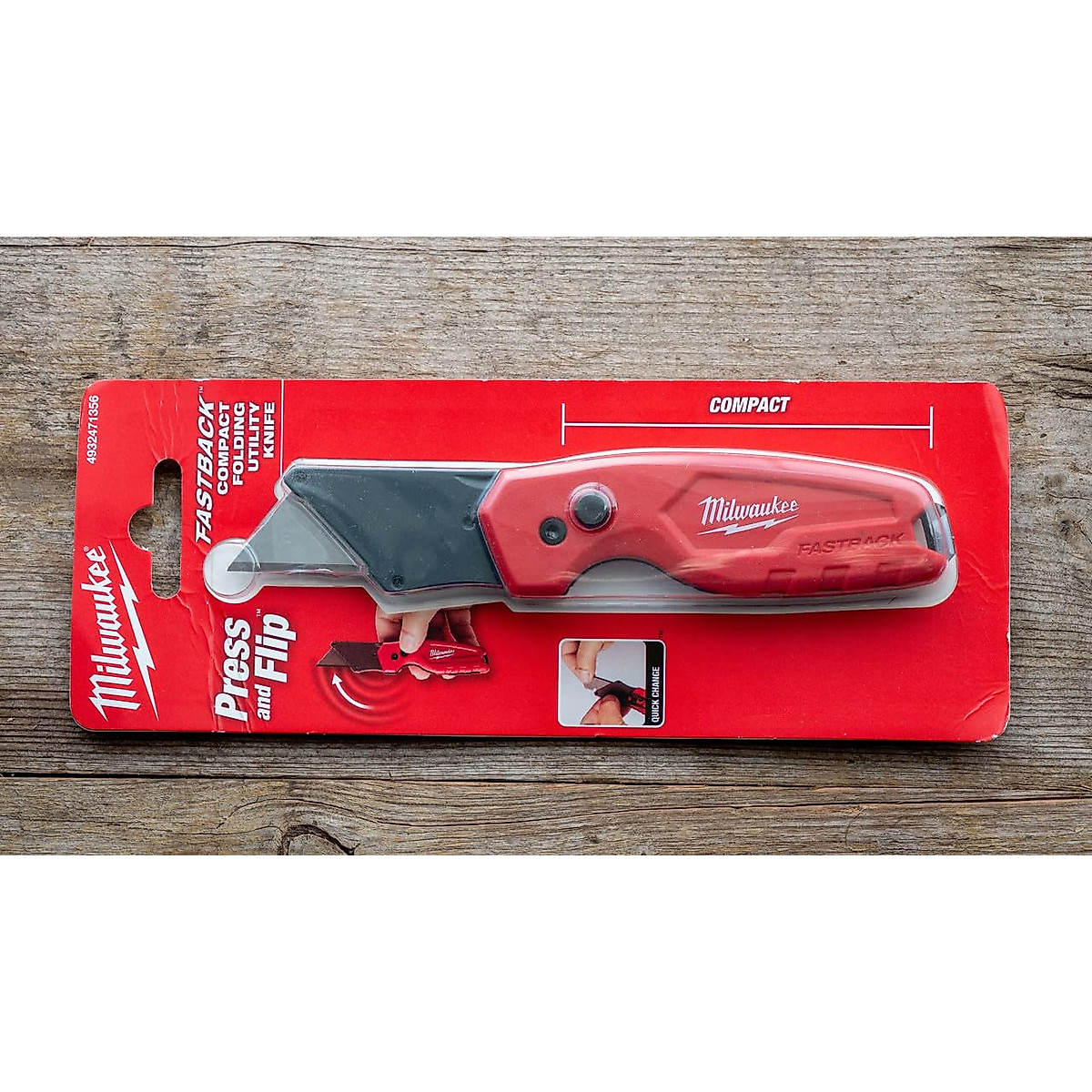 Milwaukee 48-22-1500 Fastback Compact Folding Utility Knife